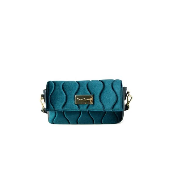 Gio Cellini | Bags | Gio Cellini Quilted Velvet Crossbody Milano Style ...